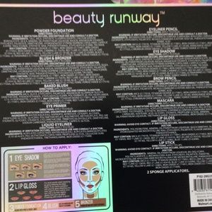 Beauty Runway | Makeup | Brand New Beauty Runway 3piece Makeup Set ...